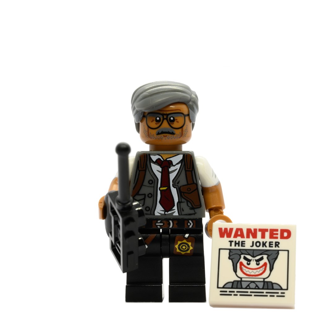 Commissioner Gordon - | Lego Minifigures | lego.minifigures.world