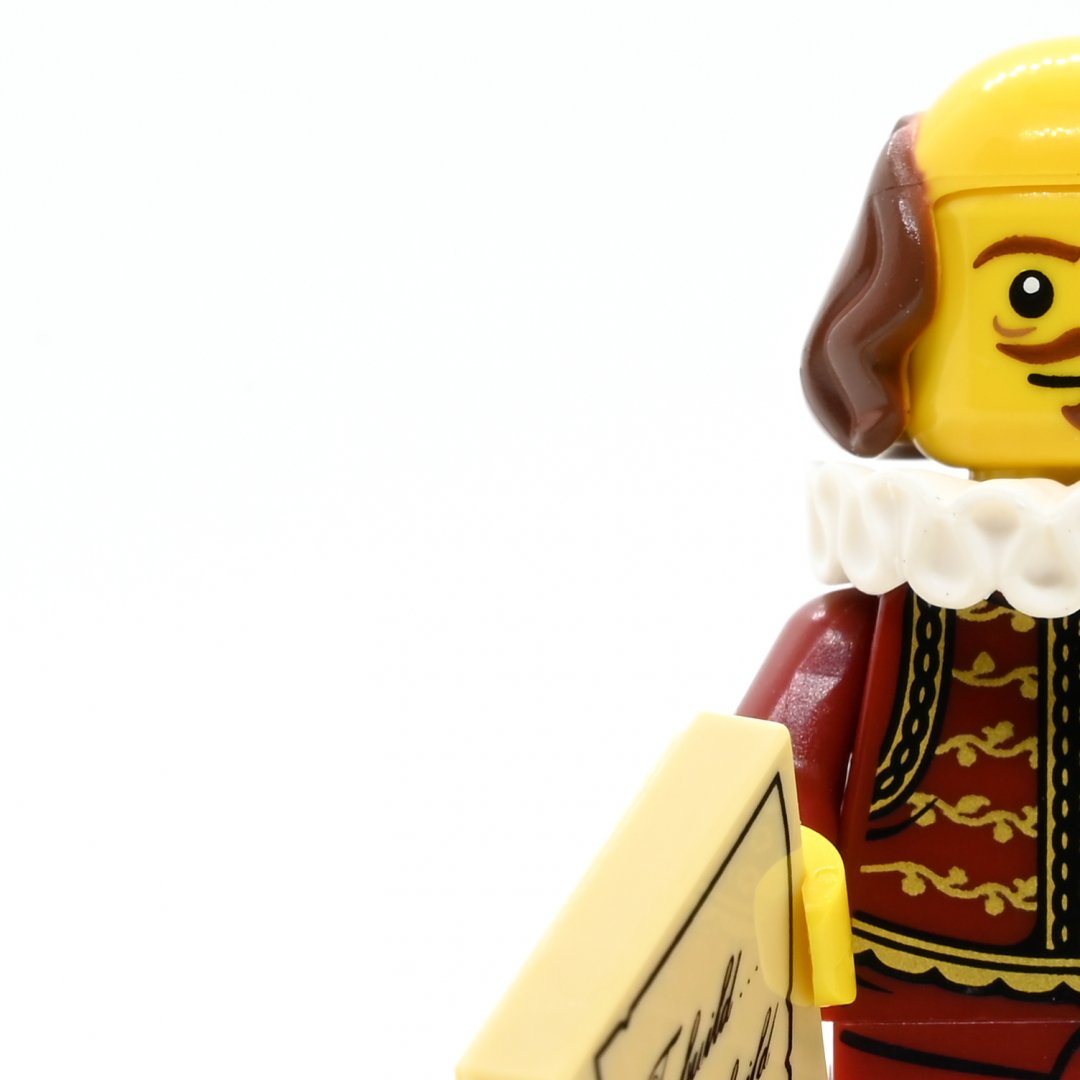 William Shakespeare - | Lego Minifigures | lego.minifigures.world