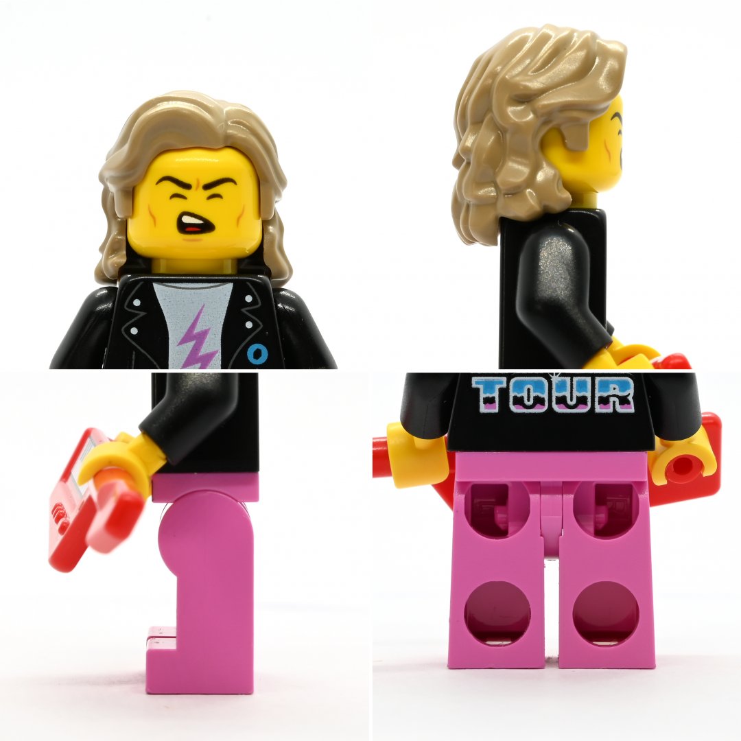 80s Musician - | Lego Minifigures | lego.minifigures.world