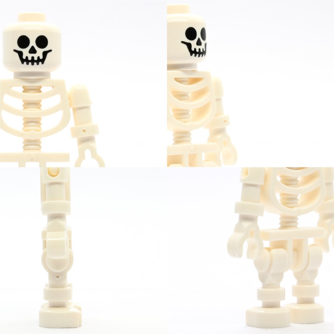 Skeleton with Standard Skull - | Lego Minifigures | lego.minifigures.world