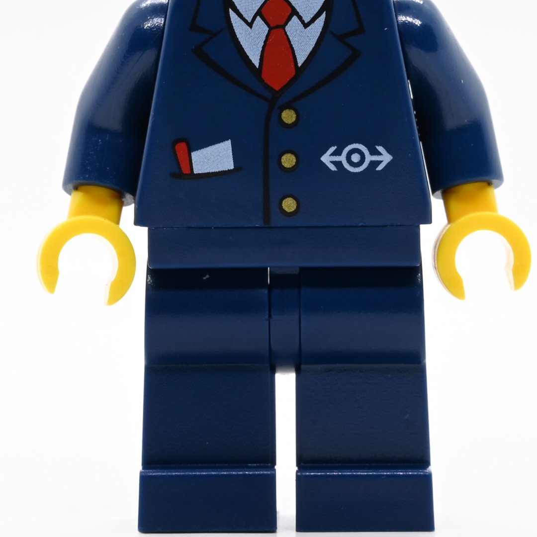 Train Conductor - | Lego Minifigures | lego.minifigures.world