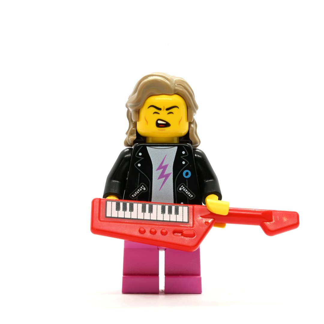 80s Musician - | Lego Minifigures | lego.minifigures.world
