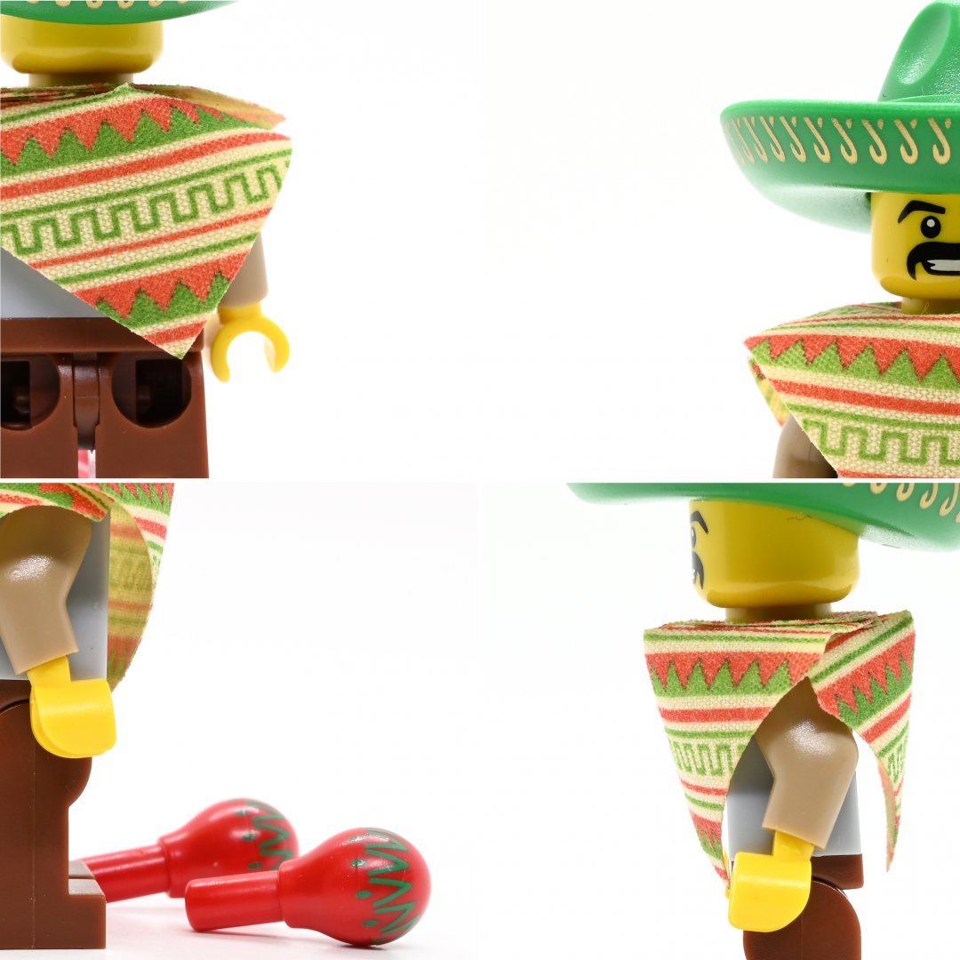 Mariachi / Maraca Man - | Lego Minifigures | lego.minifigures.world