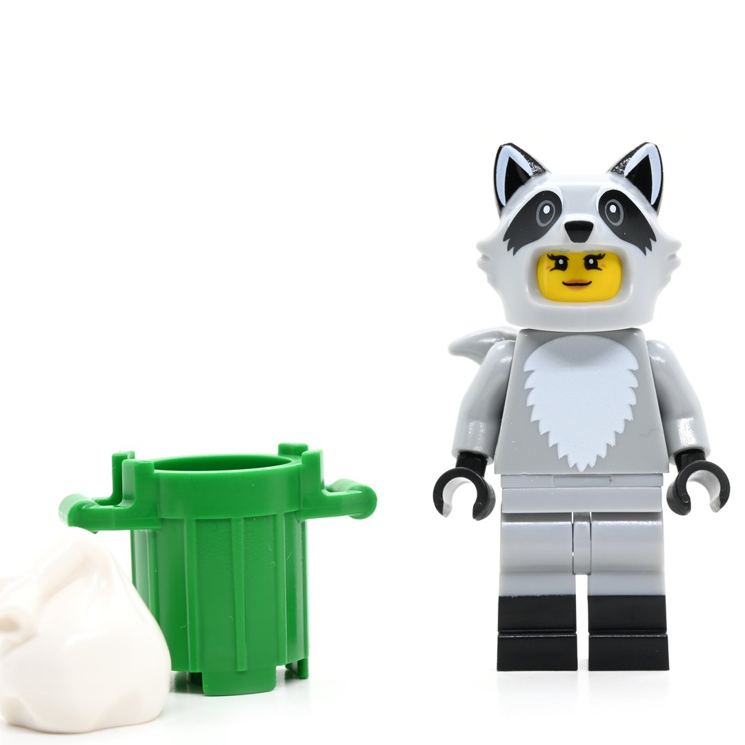 Raccoon Costume Fan - | Lego Minifigures | lego.minifigures.world