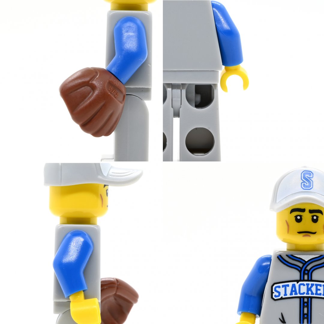 Baseball Fielder - | Lego Minifigures | lego.minifigures.world