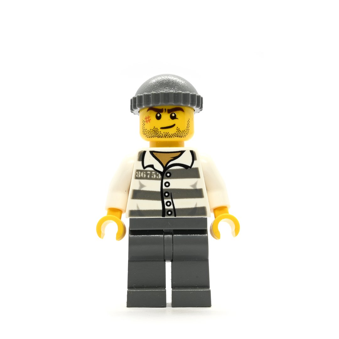 Jail Prisoner 86753 - | Lego Minifigures | lego.minifigures.world