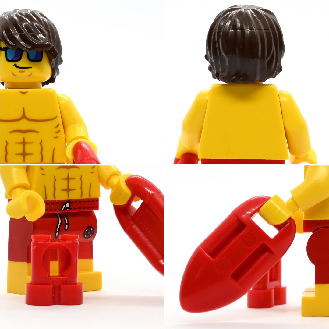 Lifeguard - | Lego Minifigures | lego.minifigures.world