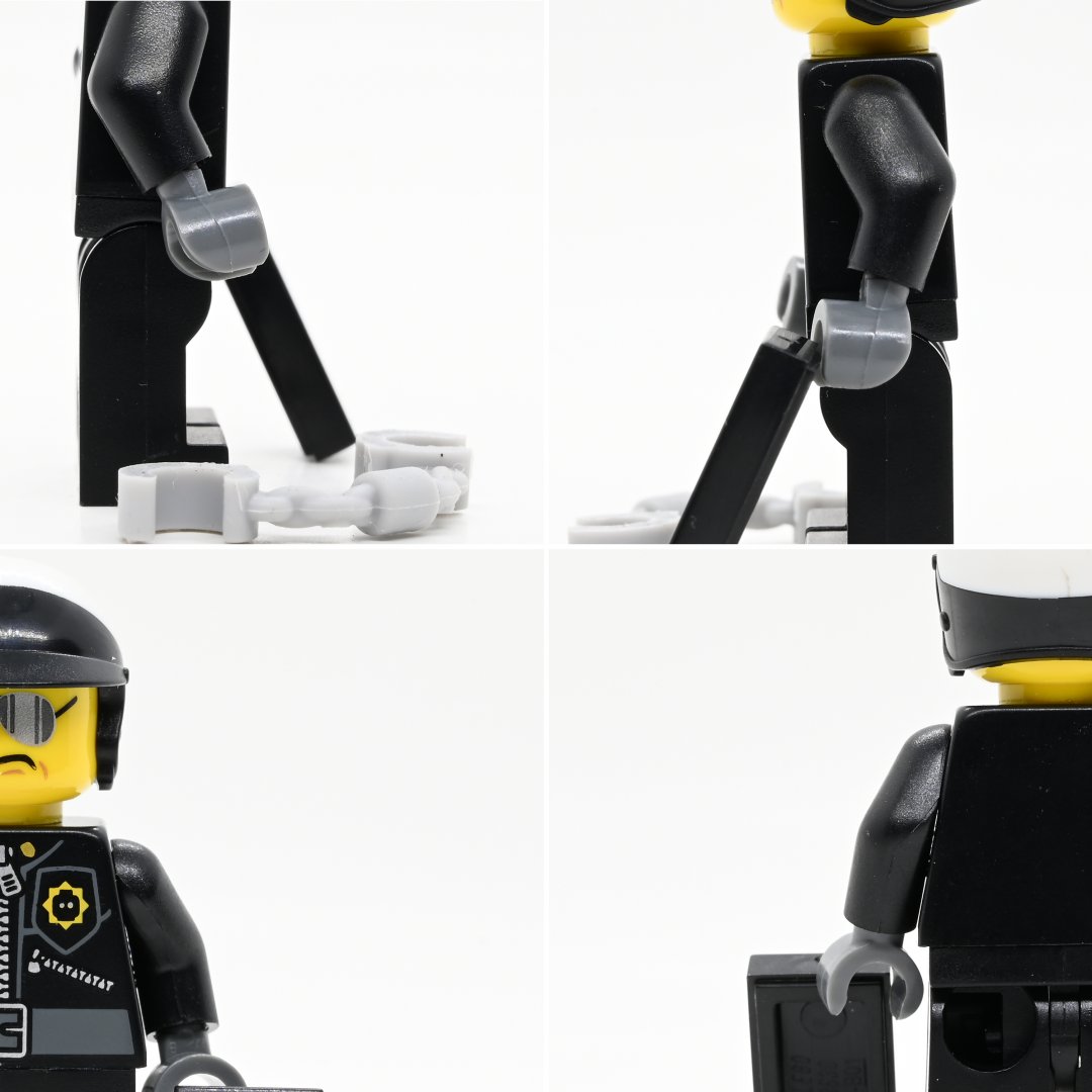 Scribble-Face Bad Cop - | Lego Minifigures | lego.minifigures.world