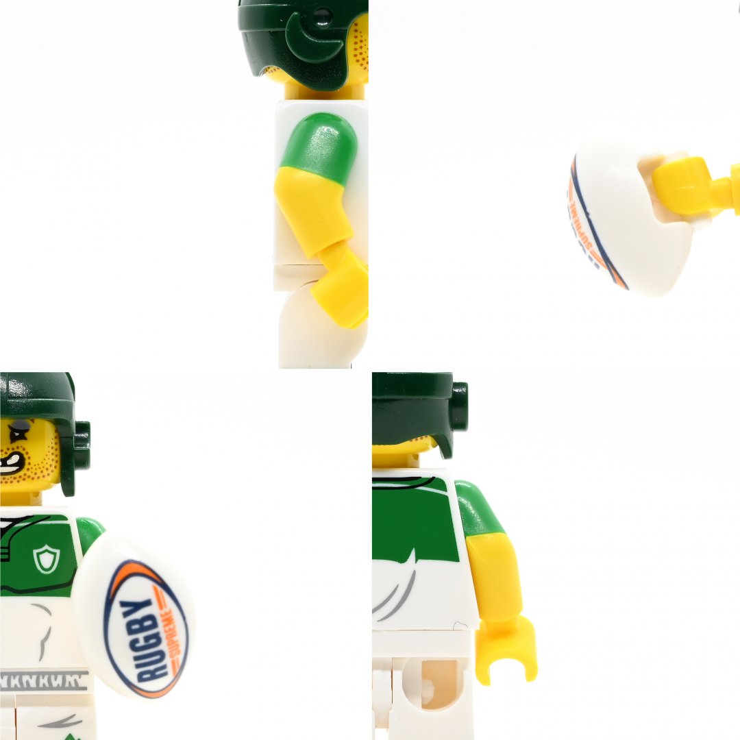 Rugby Player - | Lego Minifigures | lego.minifigures.world
