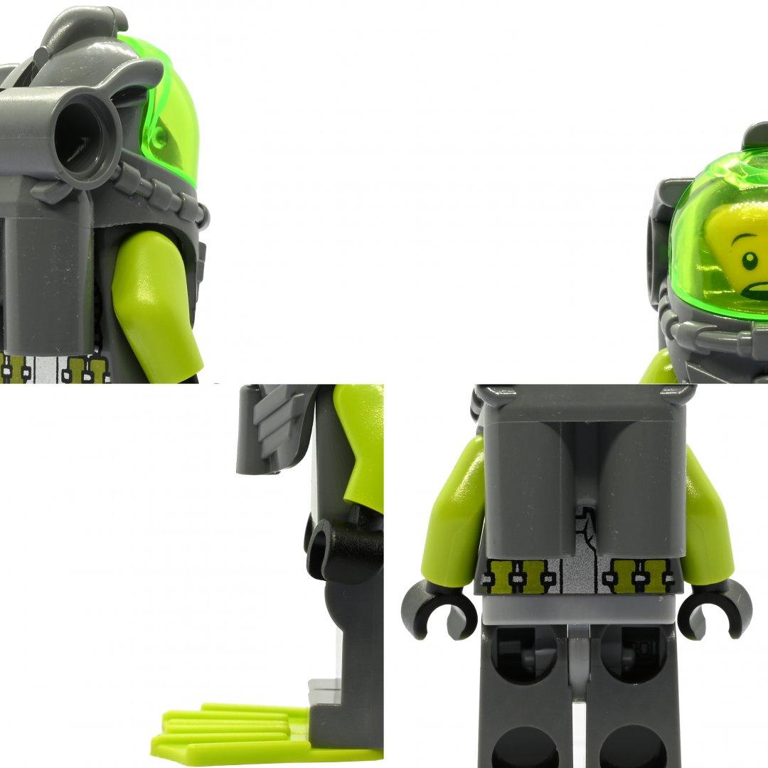 Atlantis Diver 2 - Bobby - | Lego Minifigures | lego.minifigures.world