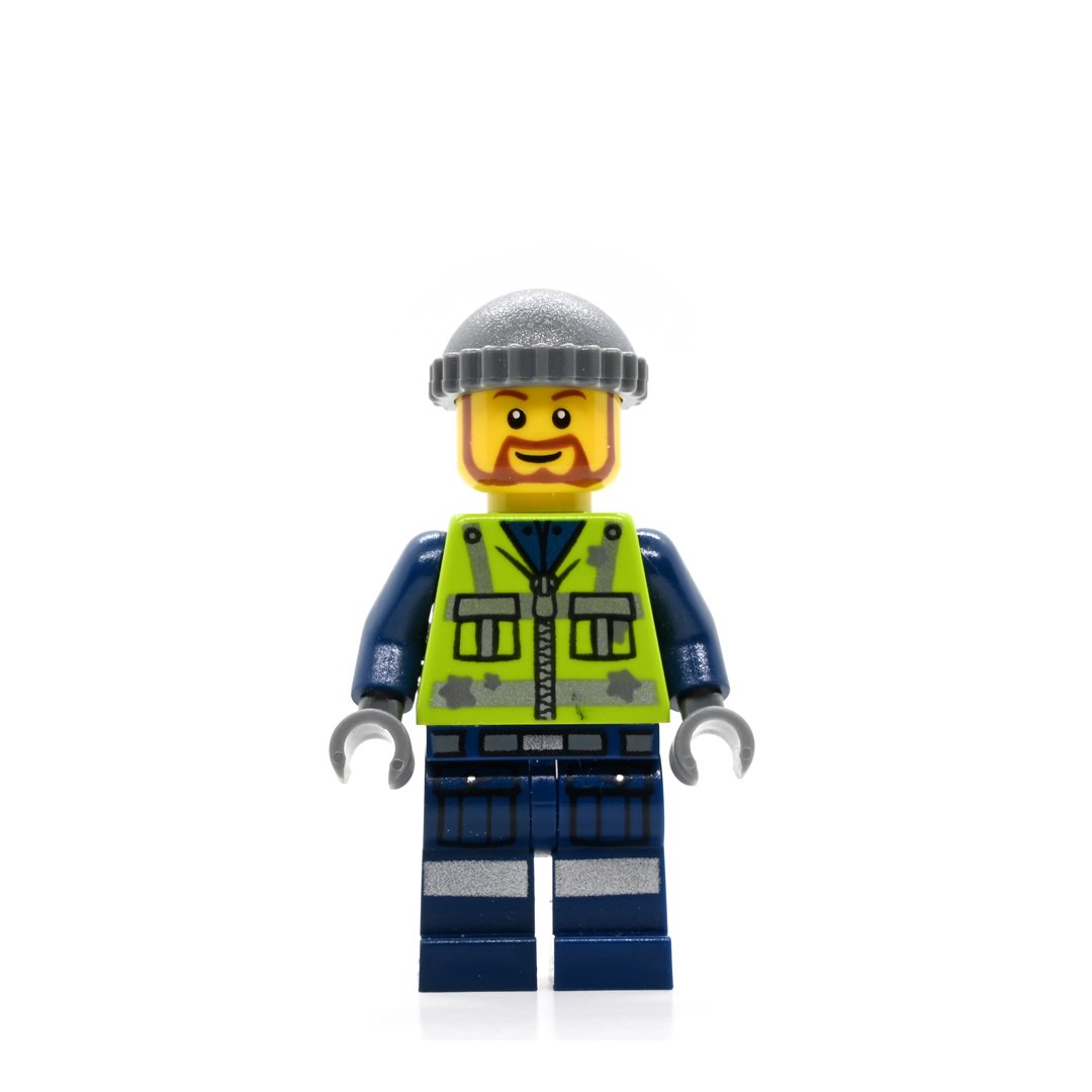 Garbage Man Grant - | Lego Minifigures | lego.minifigures.world