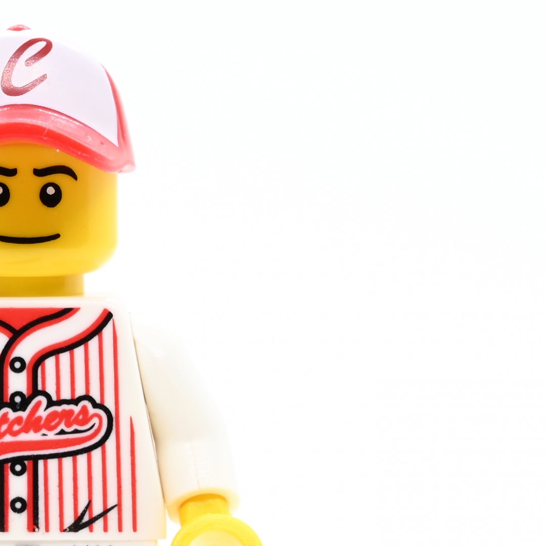 Baseball Player - | Lego Minifigures | lego.minifigures.world