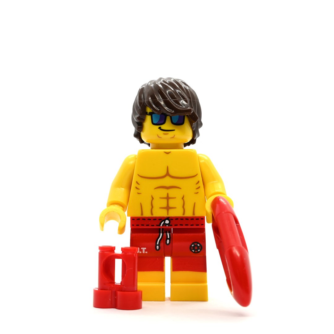 Lifeguard - | Lego Minifigures | lego.minifigures.world