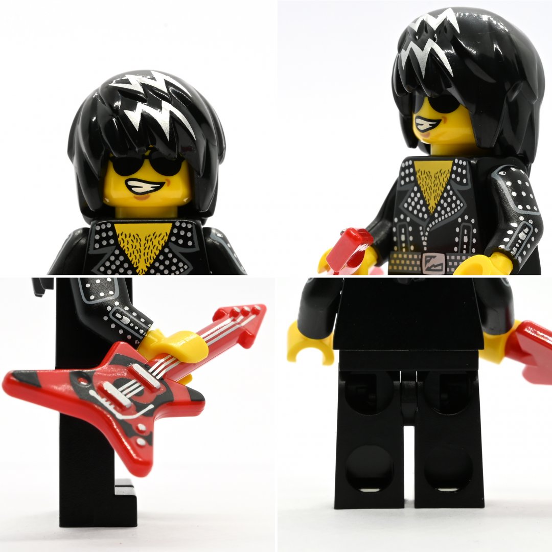 Rock Star - | Lego Minifigures | lego.minifigures.world