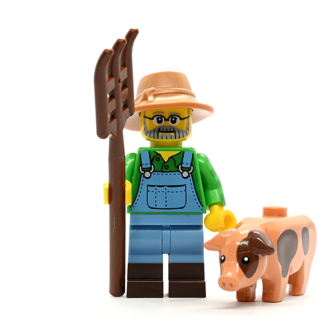 Farmer - | Lego Minifigures | lego.minifigures.world