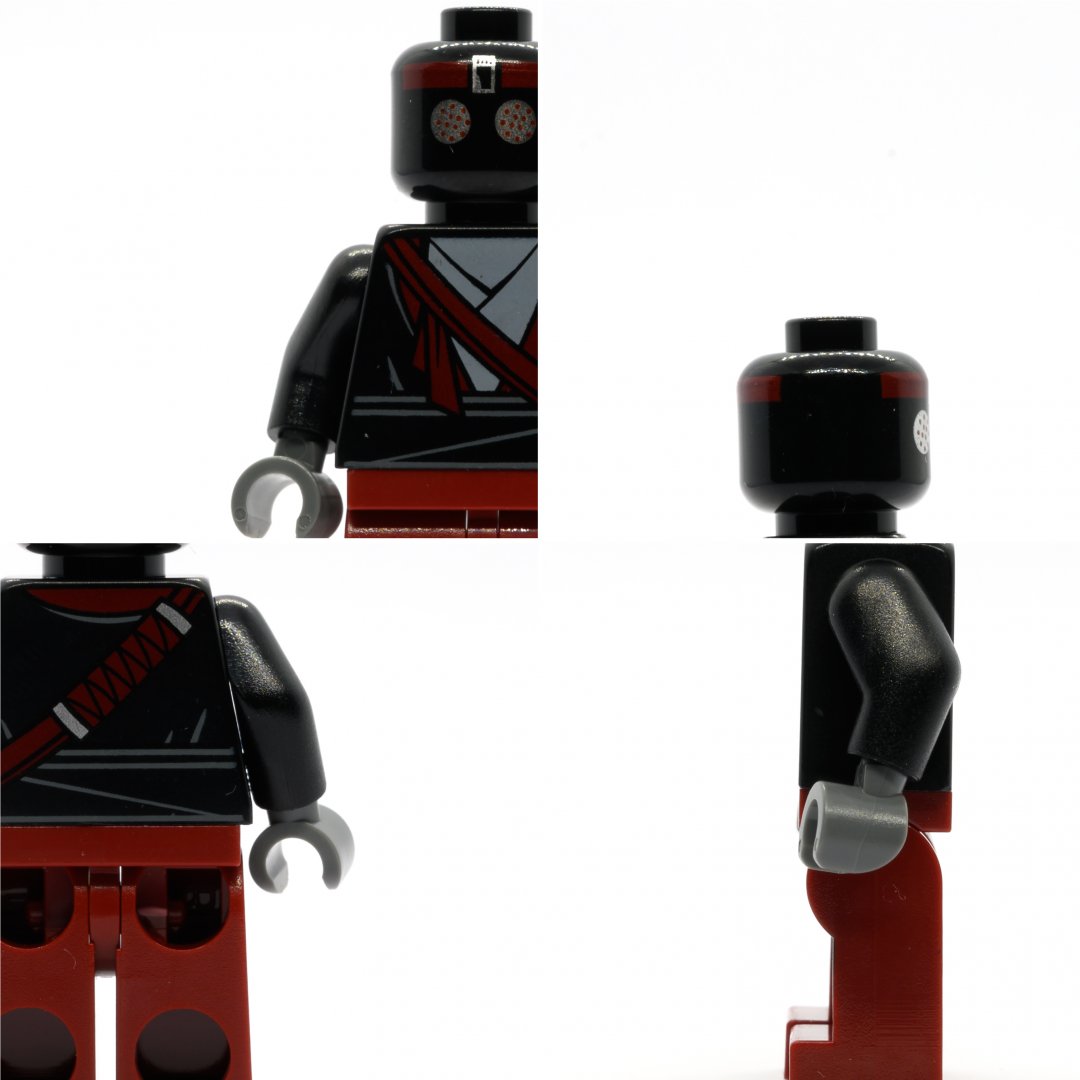 Foot Soldier (Dark Red) - | Lego Minifigures | lego.minifigures.world