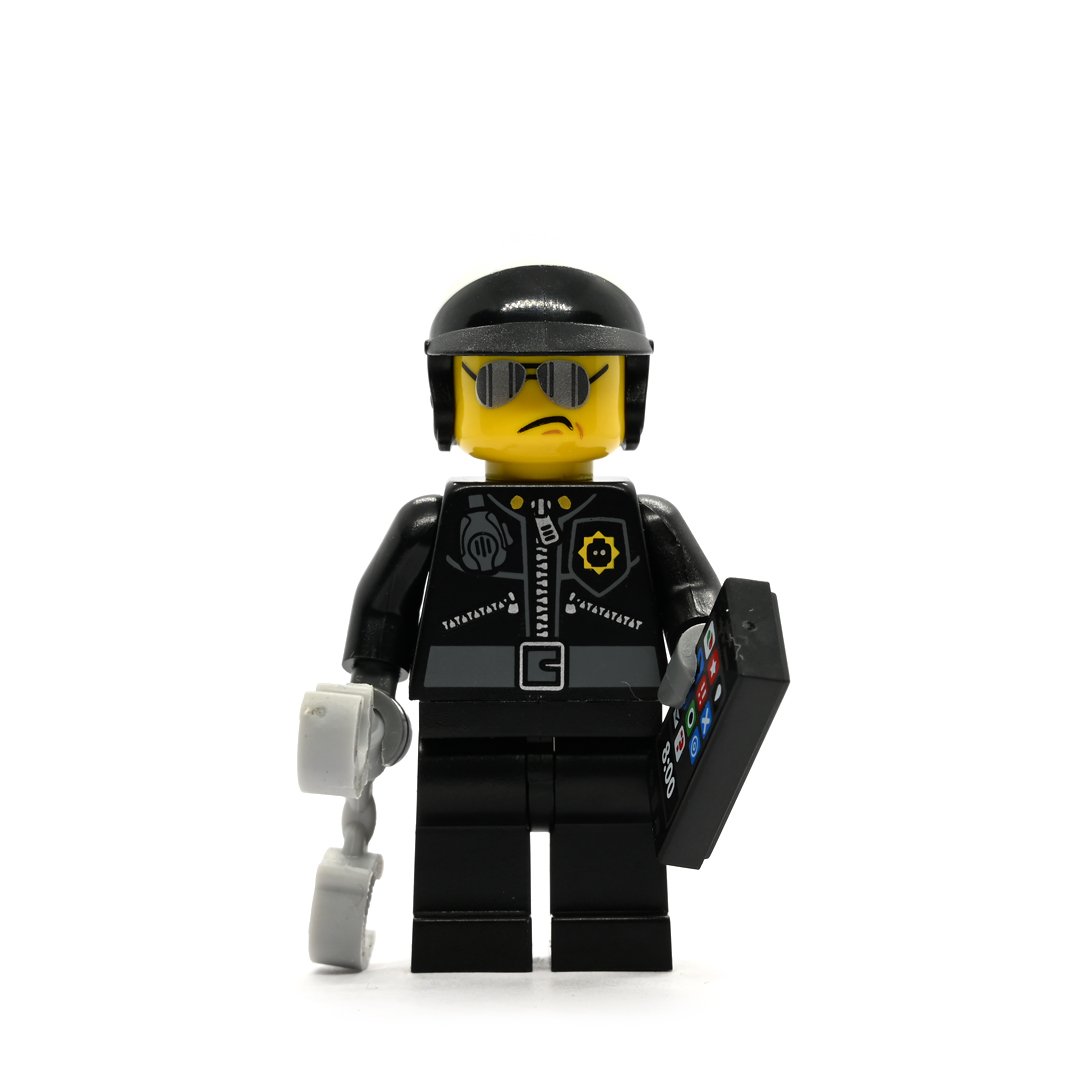 Scribble-Face Bad Cop - | Lego Minifigures | lego.minifigures.world