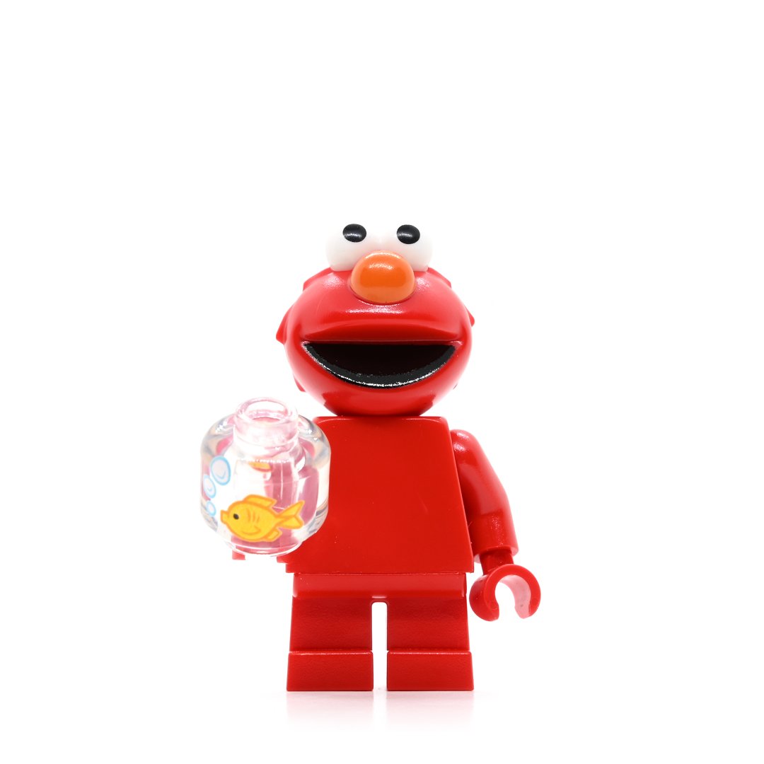 Elmo - | Lego Minifigures | lego.minifigures.world
