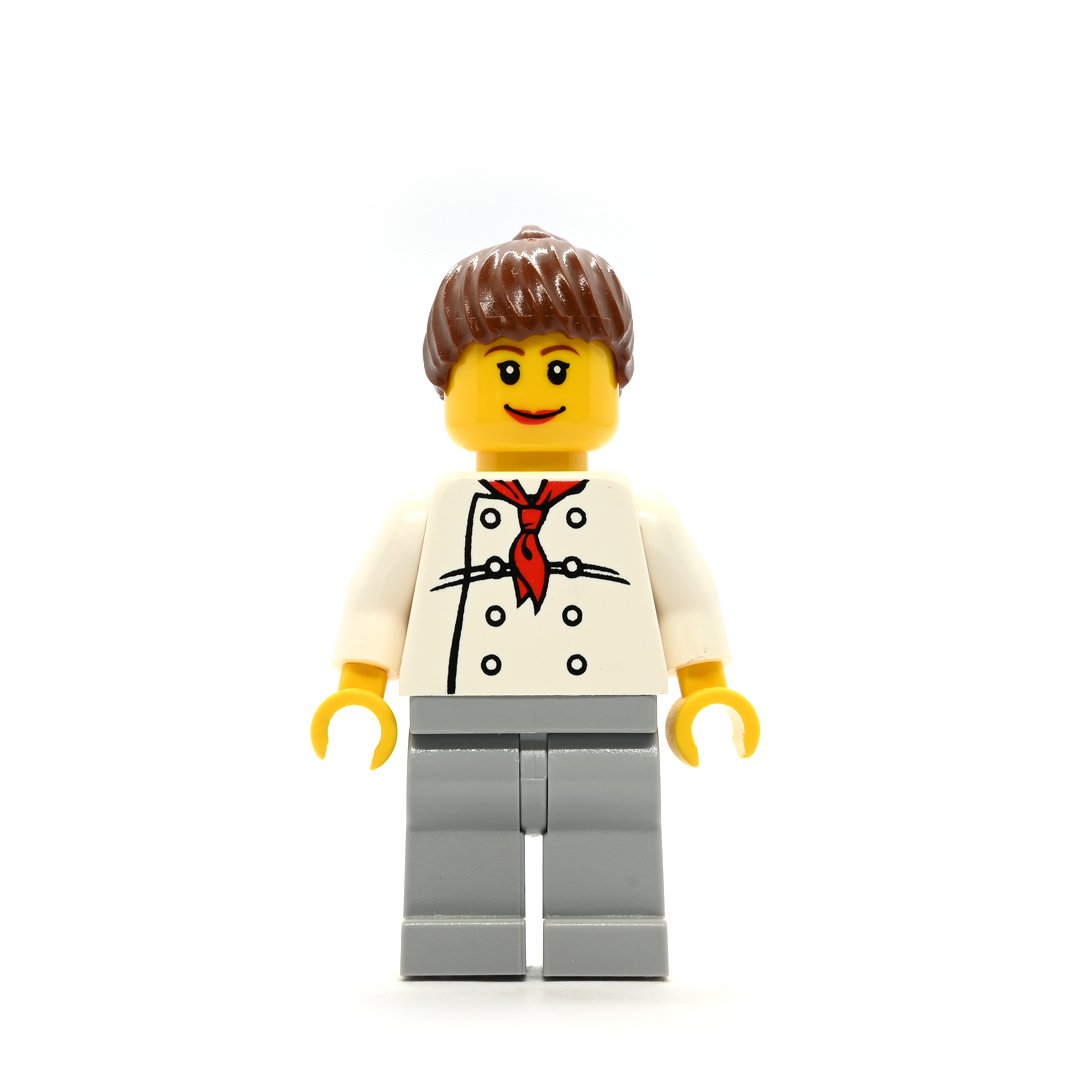Female Chef - | Lego Minifigures | lego.minifigures.world