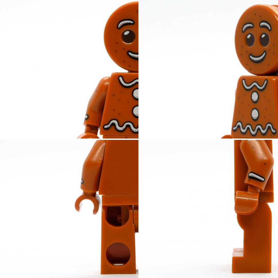 Gingerbread man - | Lego Minifigures | lego.minifigures.world