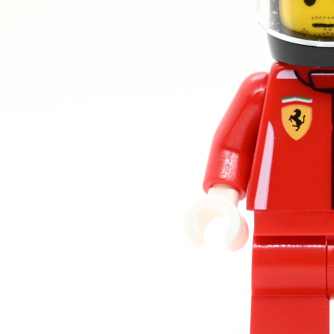 Ferrari Race Car Driver 1 - | Lego Minifigures | lego.minifigures.world