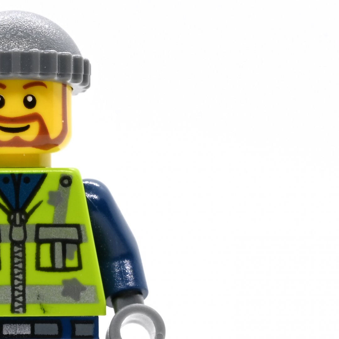 Garbage Man Grant - | Lego Minifigures | lego.minifigures.world