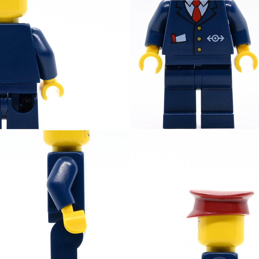 Train Conductor - | Lego Minifigures | lego.minifigures.world