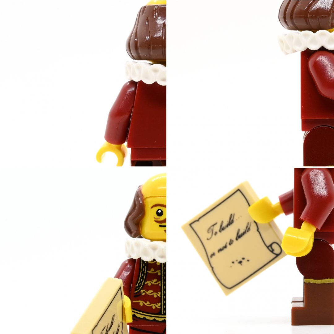 William Shakespeare - | Lego Minifigures | lego.minifigures.world