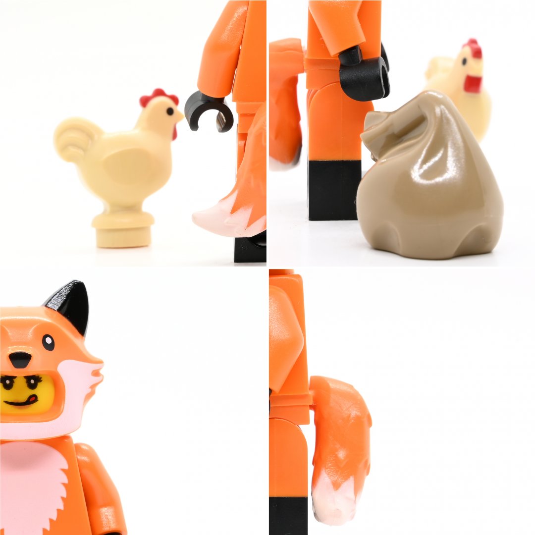 Fox Costume Girl - | Lego Minifigures | lego.minifigures.world
