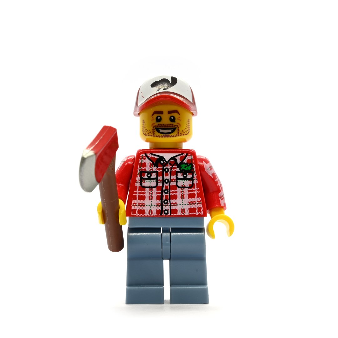 Lumberjack - | Lego Minifigures | lego.minifigures.world