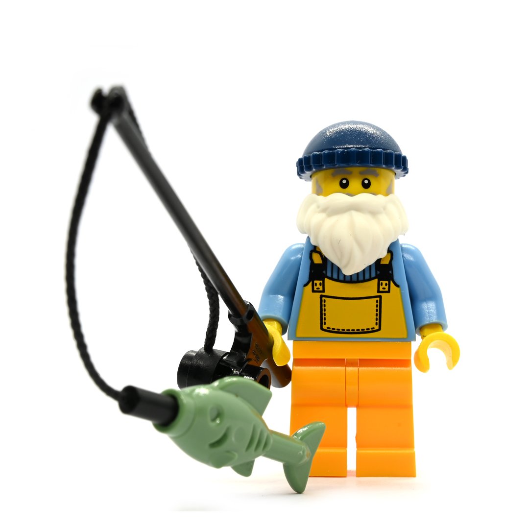 Fisherman - | Lego Minifigures | lego.minifigures.world