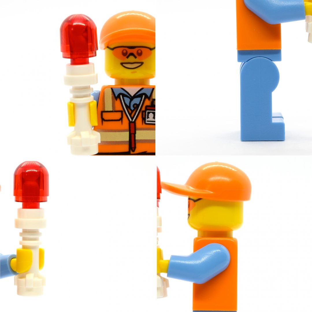 Airport Worker - | Lego Minifigures | lego.minifigures.world
