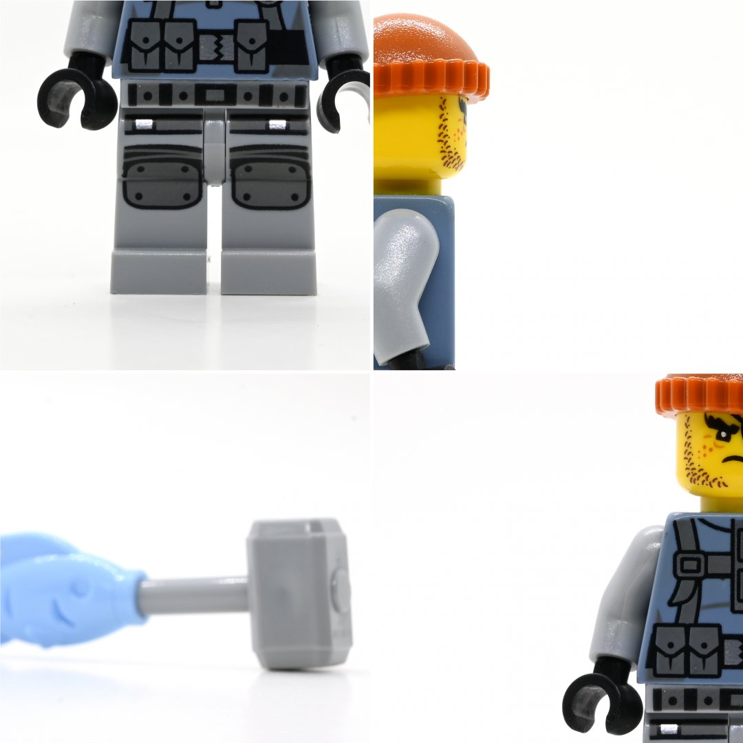 Shark Army Thug - | Lego Minifigures | lego.minifigures.world