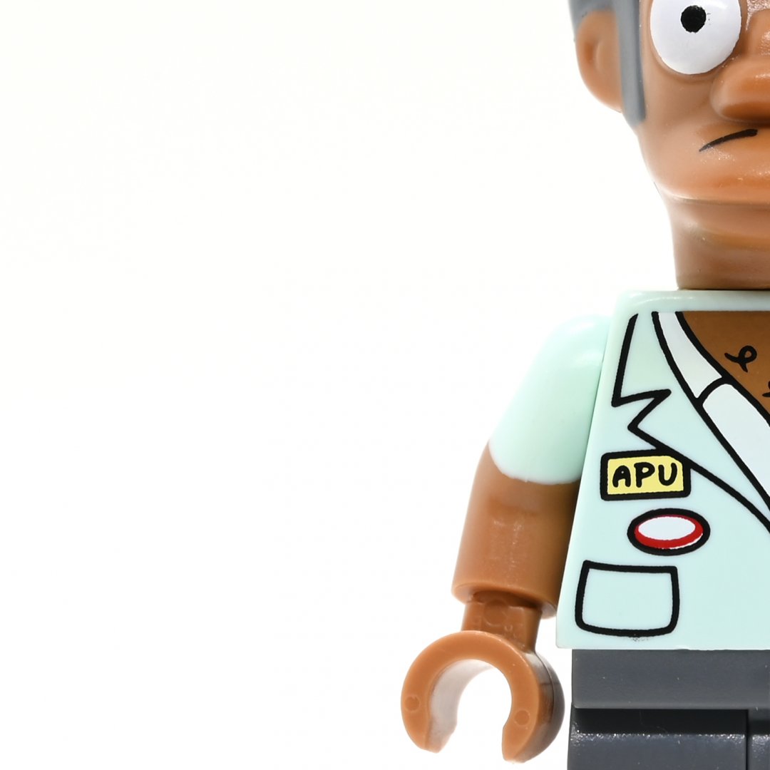 Apu Nahasapeemapetilon - | Lego Minifigures | lego.minifigures.world