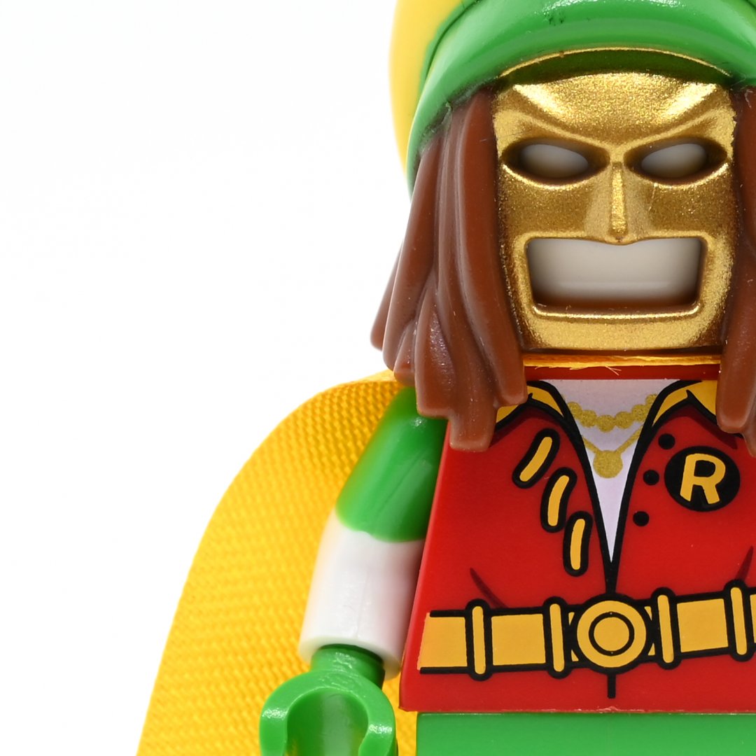 Batman (Reggae Man Batsuit) - | Lego Minifigures | lego.minifigures.world