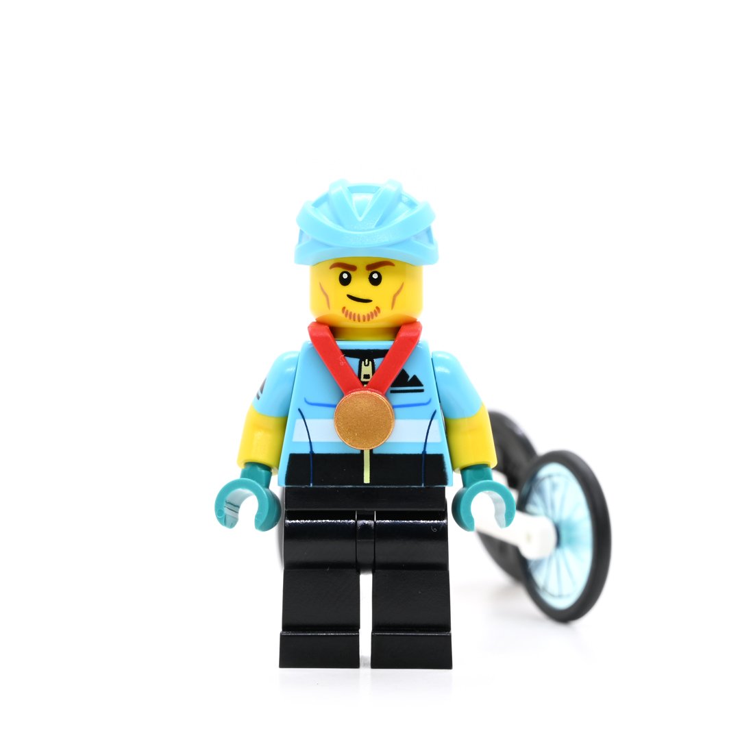 Wheelchair Racer - | Lego Minifigures | lego.minifigures.world
