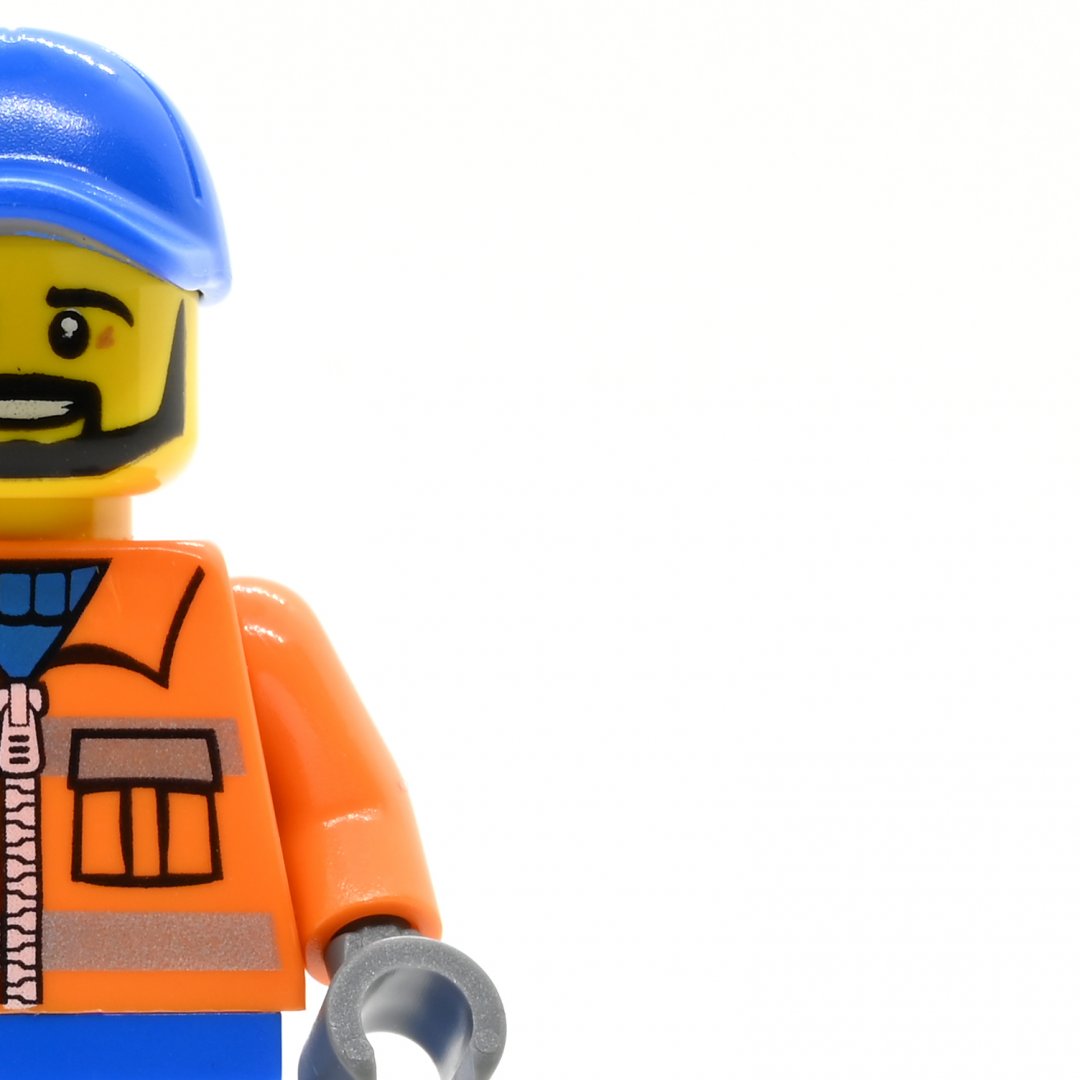 Construction Worker (Garbage Truck) - | Lego Minifigures | lego ...