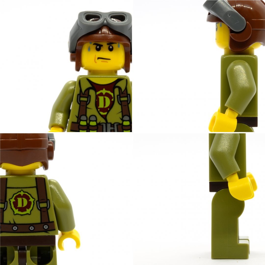 Hero - Helicopter Pilot - | Lego Minifigures | lego.minifigures.world