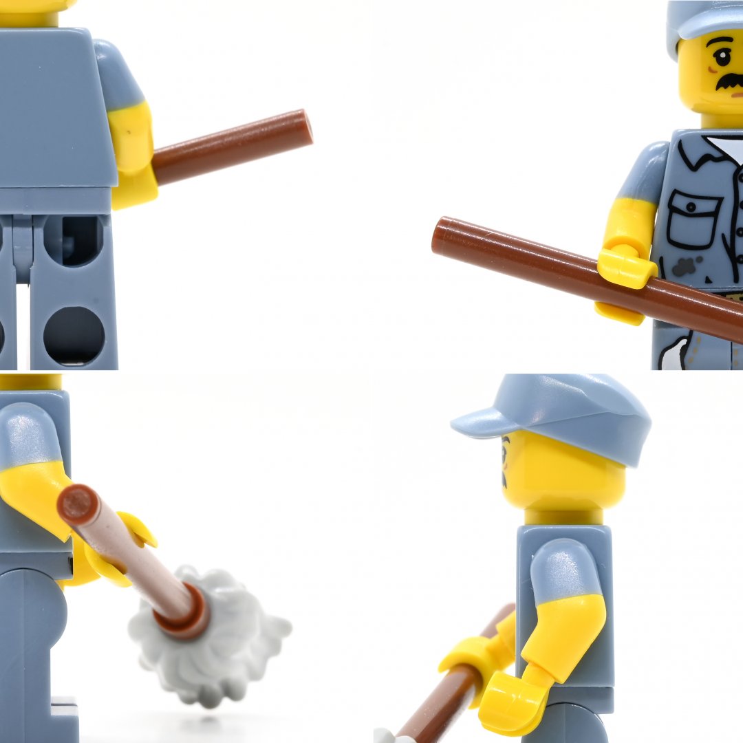 Janitor - | Lego Minifigures | lego.minifigures.world
