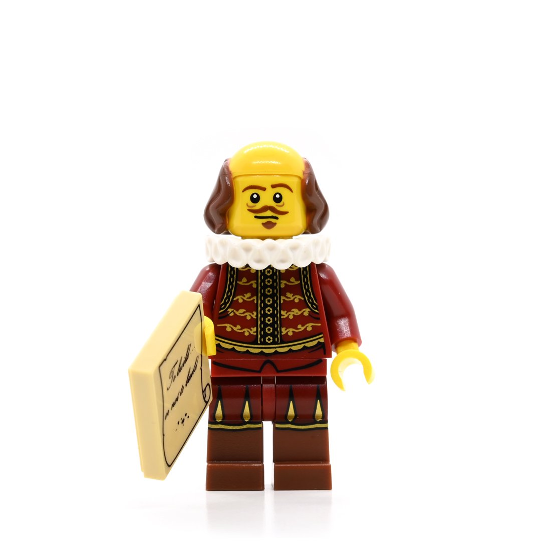 William Shakespeare - | Lego Minifigures | lego.minifigures.world