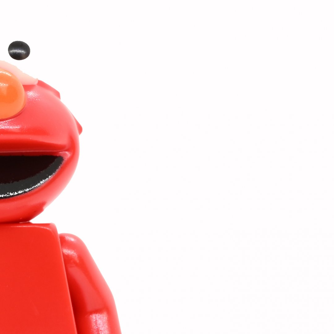 Elmo - | Lego Minifigures | lego.minifigures.world