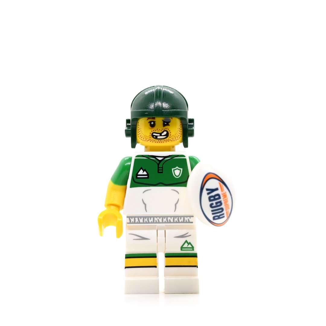 Rugby Player - | Lego Minifigures | lego.minifigures.world