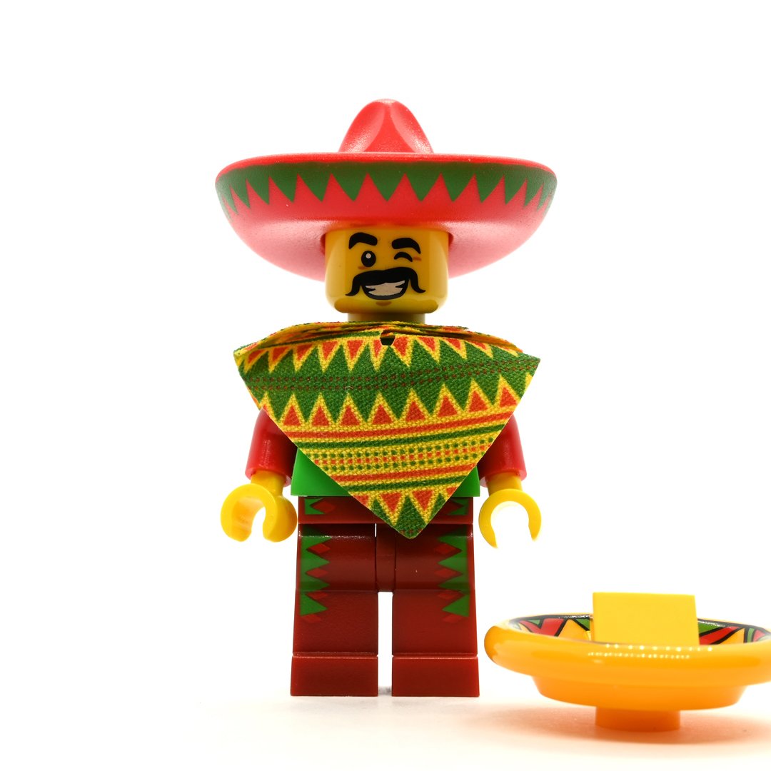 Taco Tuesday Guy - | Lego Minifigures | lego.minifigures.world